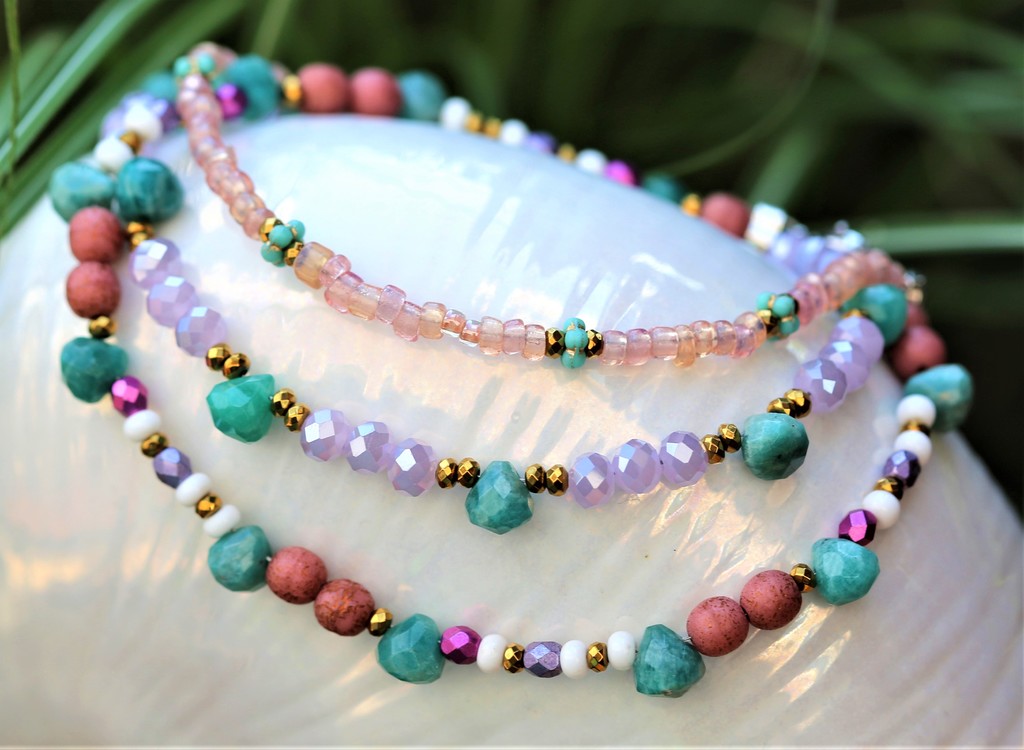 Blue & Aqua Beads - Lima Beads