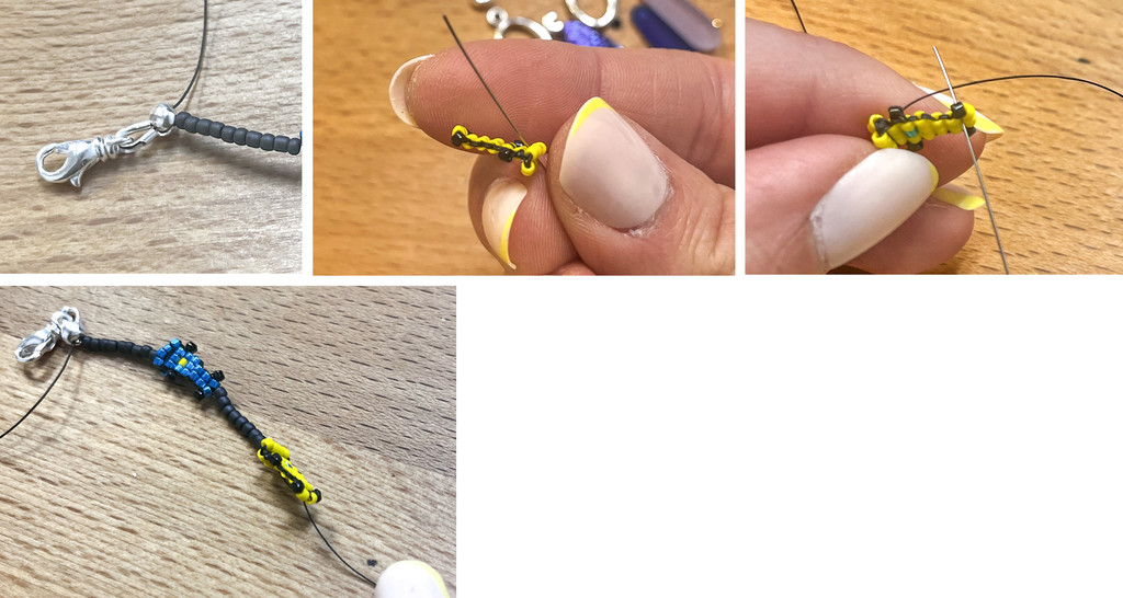 Formula 1 Seed Bead Race Car Bracelet (Project Idea)