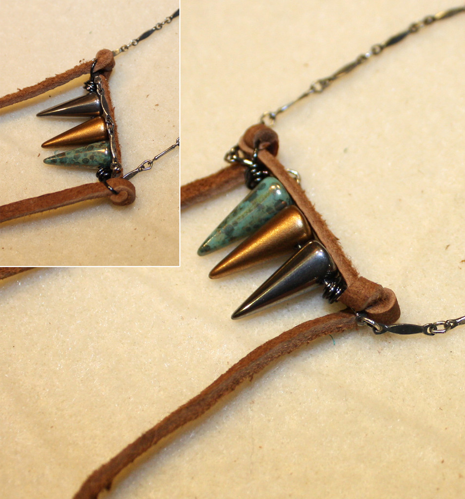 Spiked Necklace Combo (Customer Design) - Lima Beads