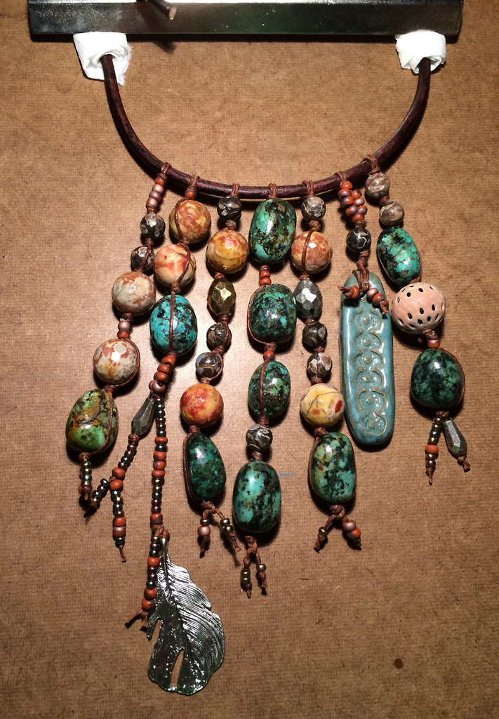 Dripping Nuggets Necklace (Customer Design) - Lima Beads