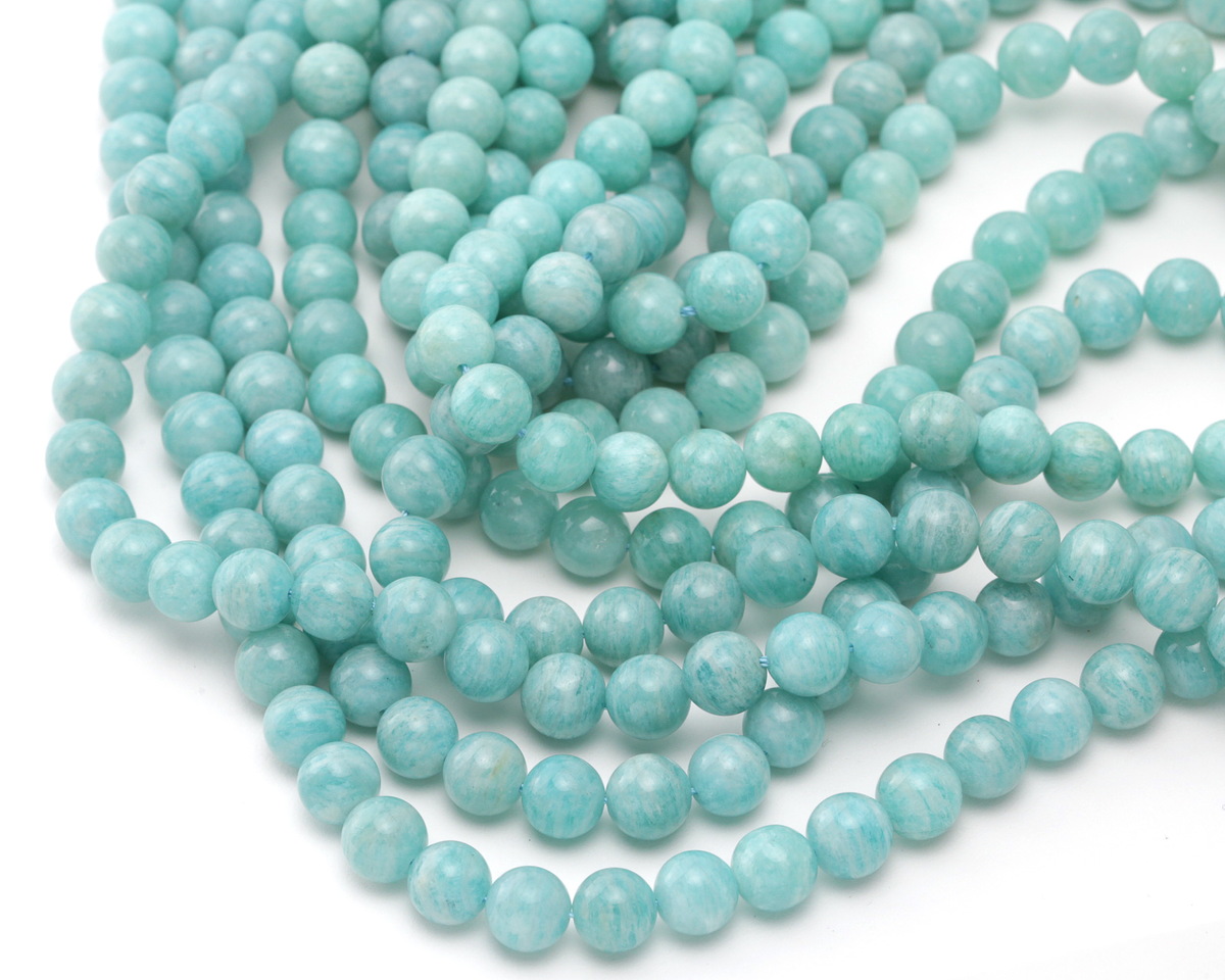 Brazil Amazonite Round 10mm - Lima Beads