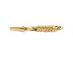 Nunn Design Antique Gold (plated) Mini Feather Arrow Charm 22x5mm ...