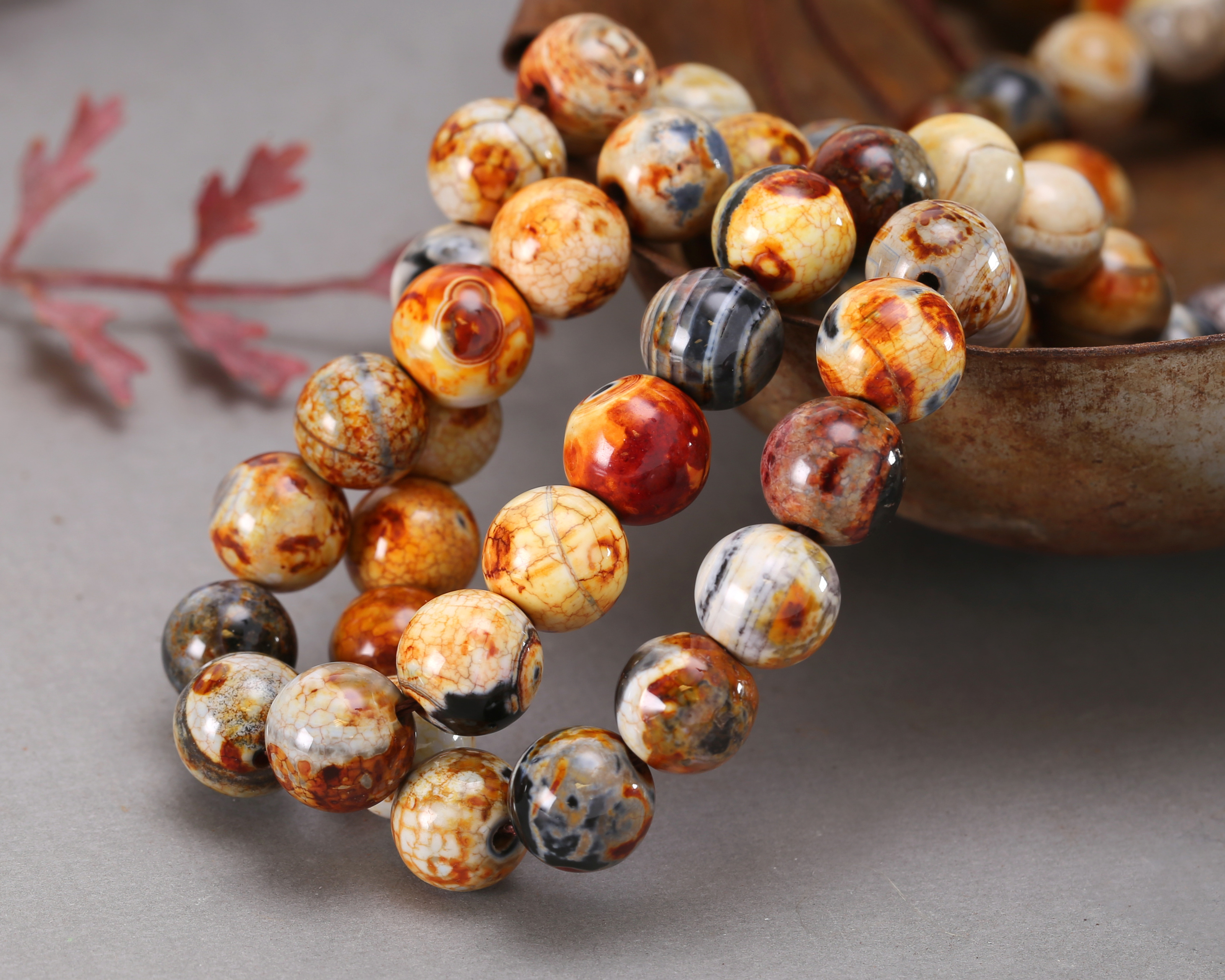 agate gemstone beads