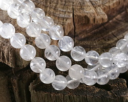 Rock Crystal Quartz Round 8mm