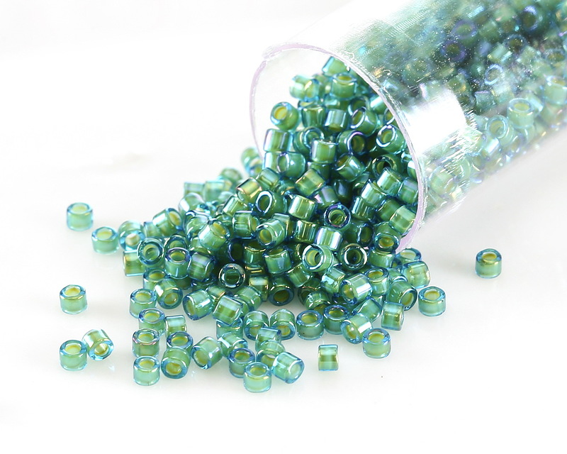 Miyuki Delica Inside Dyed Spruce (DB2381) 11/0 Seed Bead