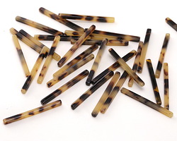 Zola Elements Light Tortoise Shell Acetate Stick Drop 3x39mm