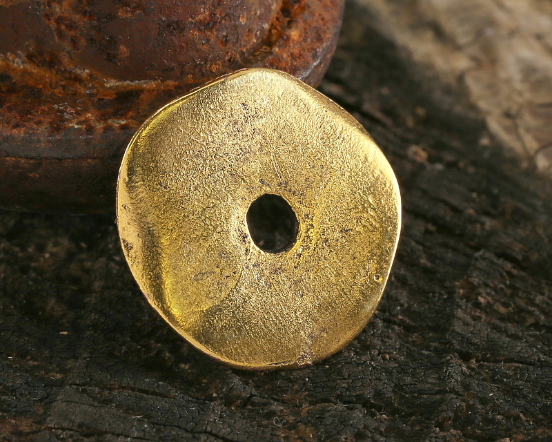 Mykonos Antique Gold (plated) Large Washer 23mm