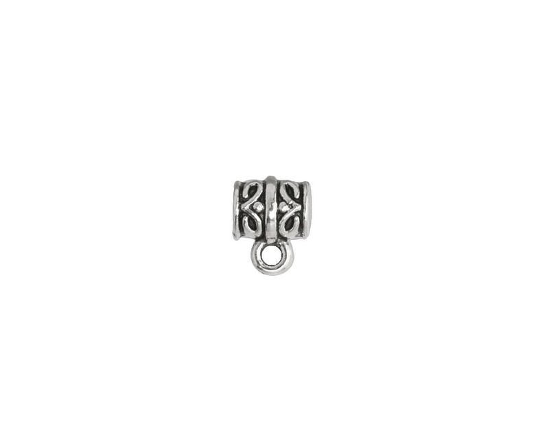 Zola Elements Antique Silver (plated) Ornate Slide Bail 8x11mm