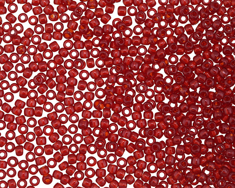TOHO Transparent Garnet Round 11/0 Seed Bead