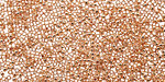 TOHO Galvanized Rose Gold Round 15/0 Seed Bead - Lima Beads