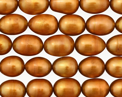 Copper Rice 9-11mm - Lima Beads
